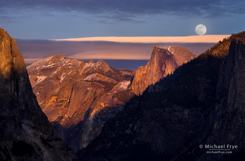 Another Beautiful Moonrise : Michael Frye Photography